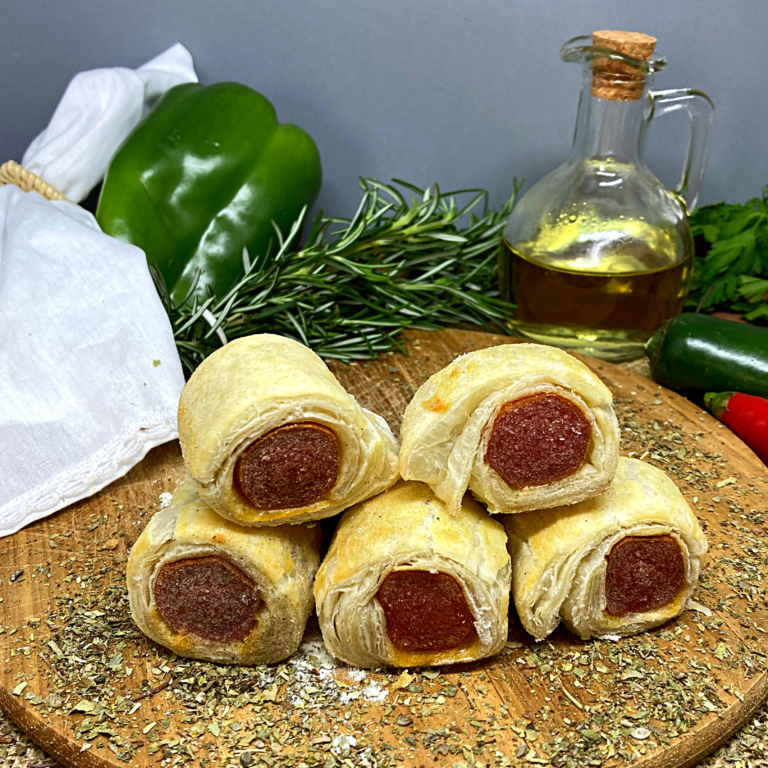 Mini Salsicha Folhada – Garopaba Salgados